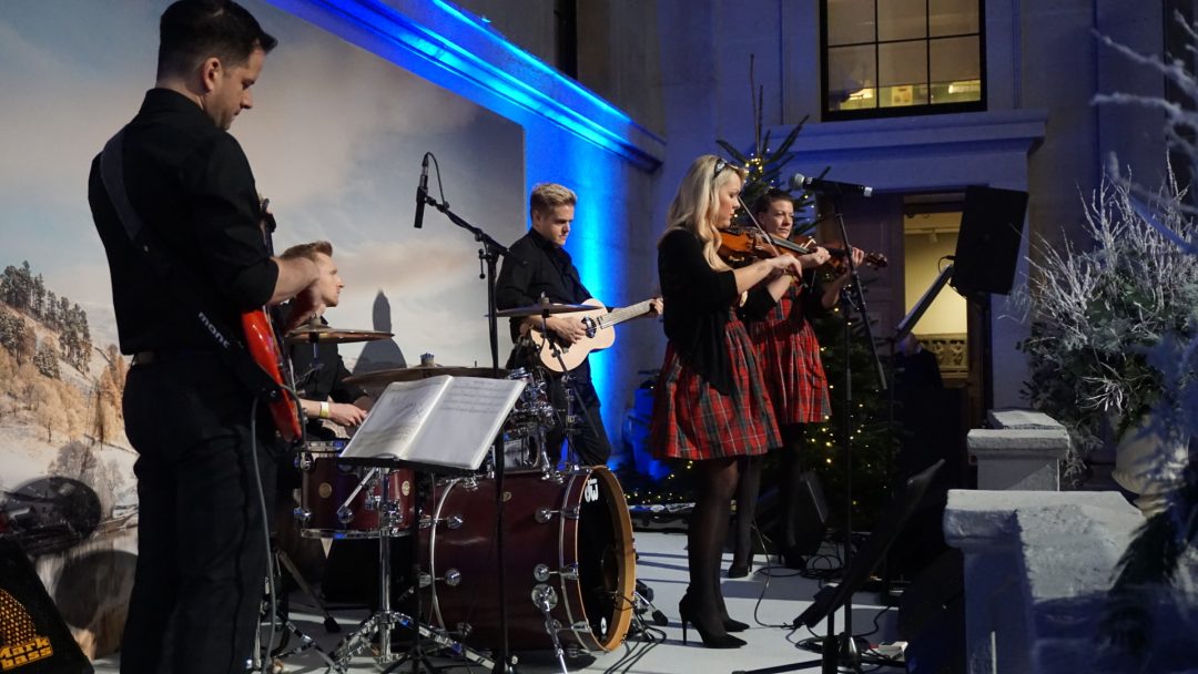 LTC play at British Museum Christmas Party | | Licence To Ceilidh
