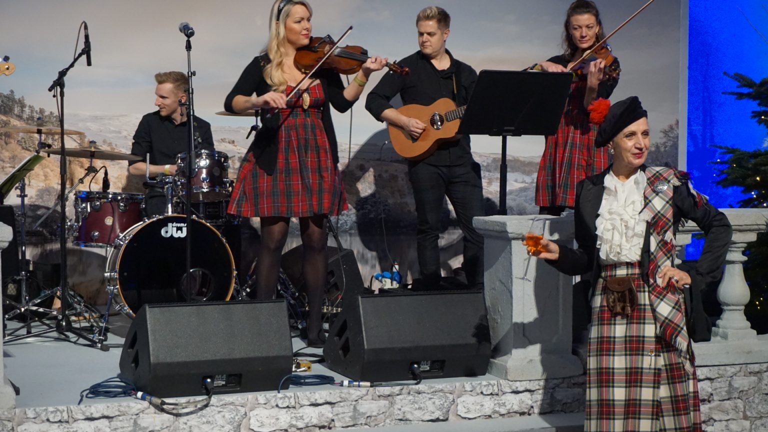 LTC play at British Museum Christmas Party | | Licence To Ceilidh